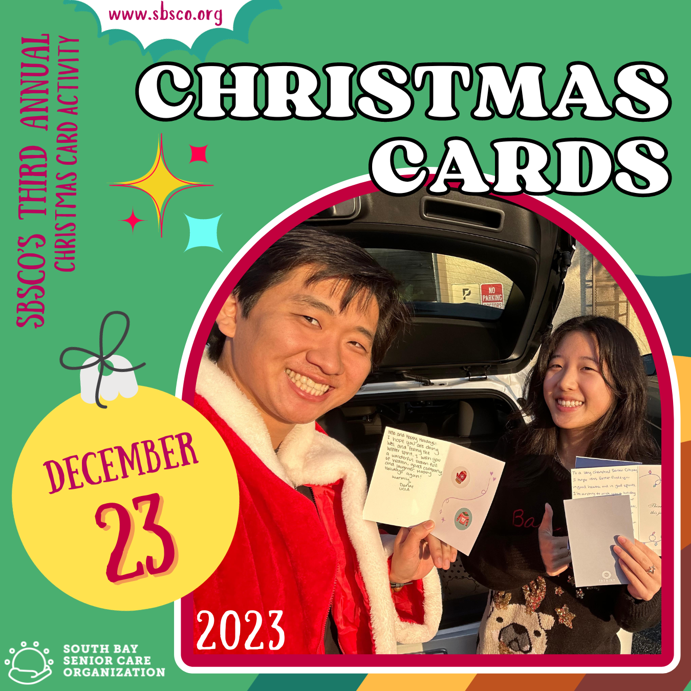 December 23, 2023: Christmas Card Distributions – South Bay Senior Care ...
